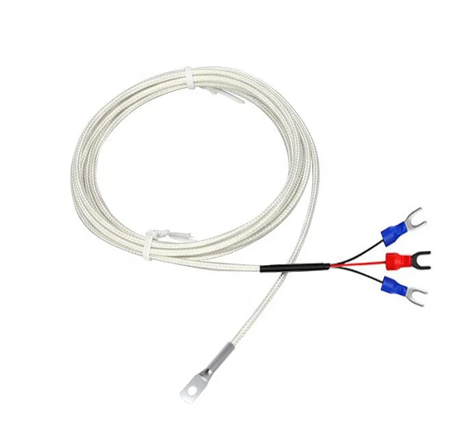 Kexlimice 3 Wire Rtd Pt100 Temperature Sensors,Round Hole Patch Type ...