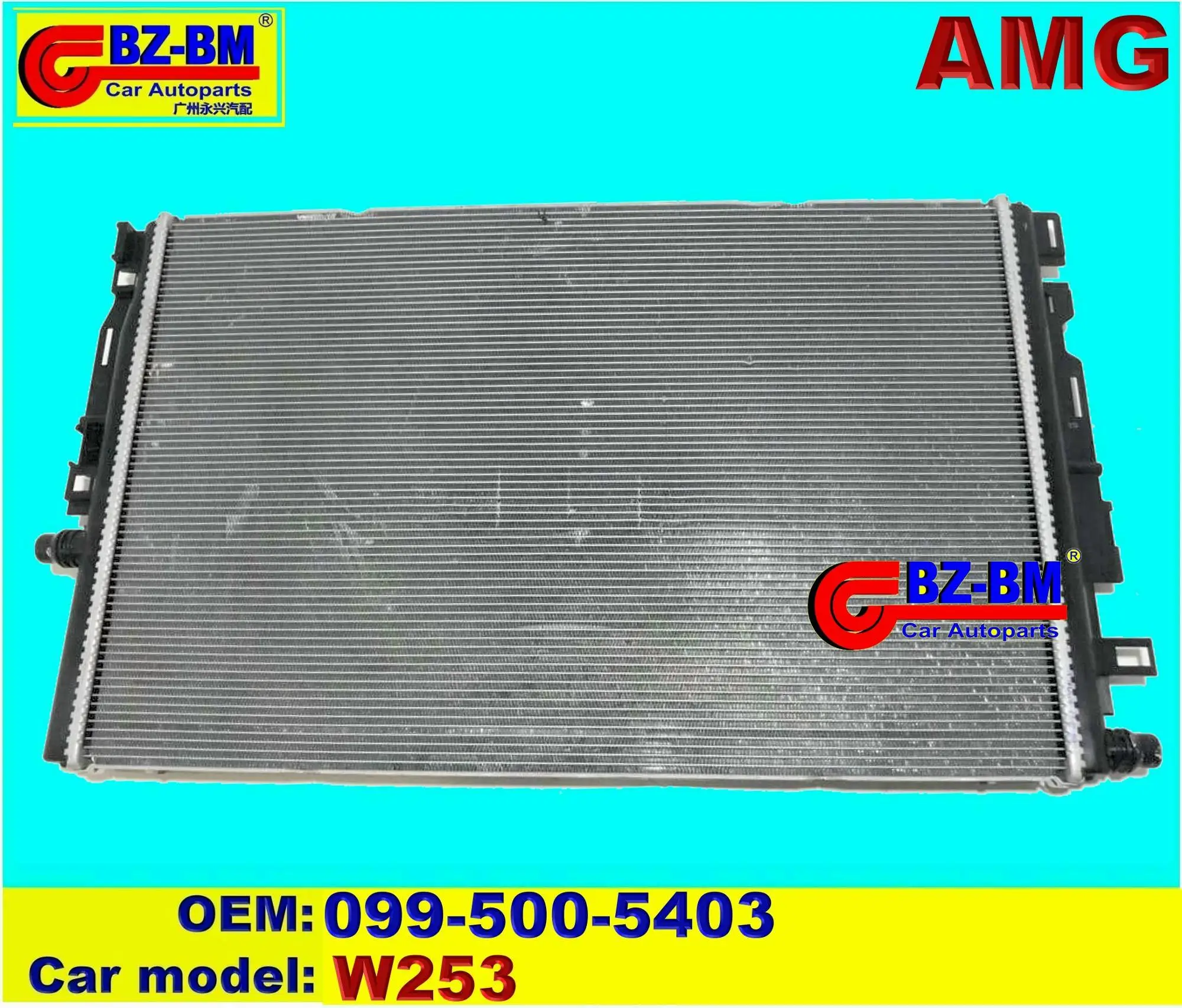 Engine Radiator For Bz Smart Oem 4515000154 Condenser Water Tank - Buy ...