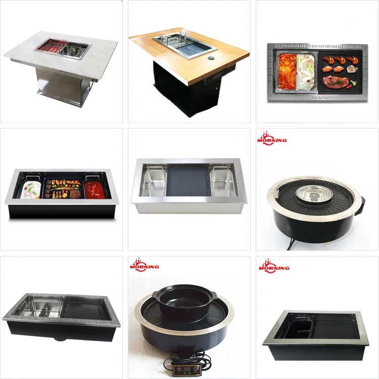 Hot Sell Shabu Shabu Electric Infrared Grill Equipment Electric ...