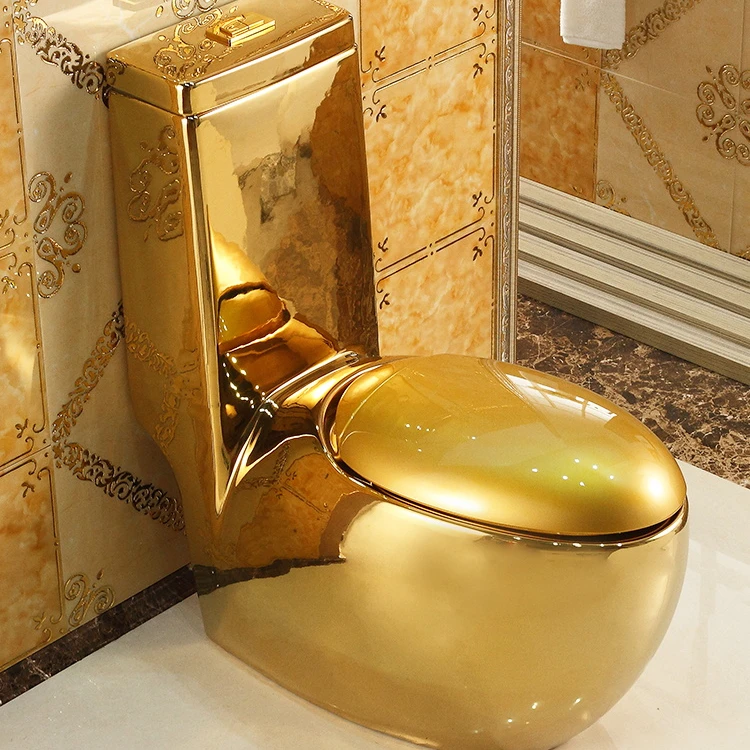 Marachi Modern Sanitary Ware Bathroom Porcelain Wc Gold One Piece ...