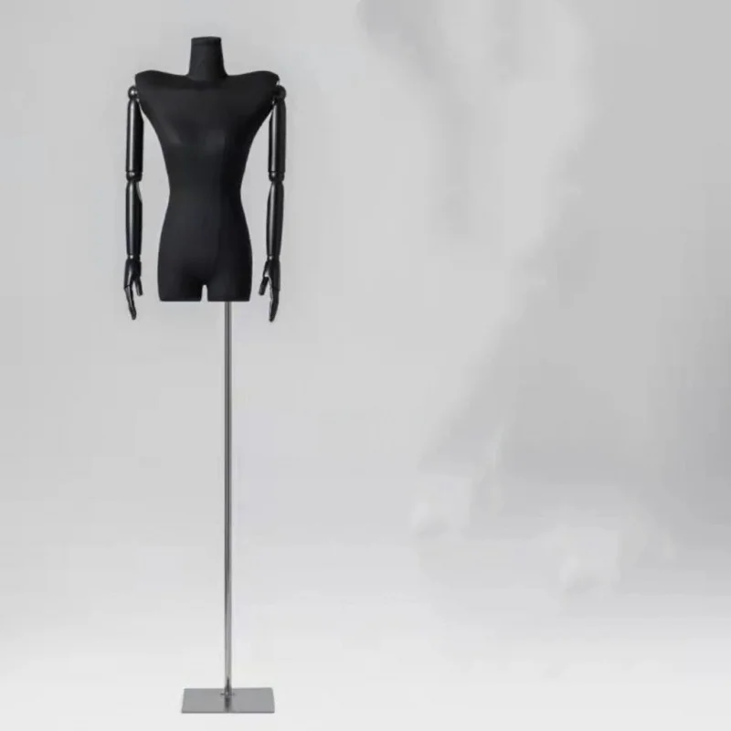 Clothing Store Shoulder Mannequin Female Large Flat Shoulder Shop Upper ...