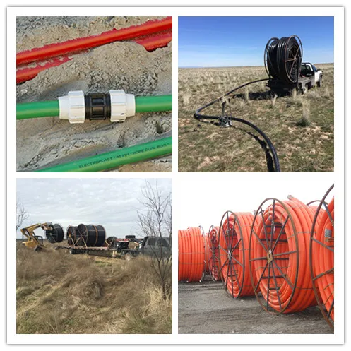 Hdpe Plastic Geothermal Pipe 40mm Pe Ground Source Heat Pump Pipe ...