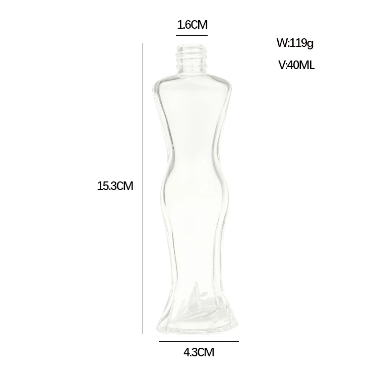 119g Woman Body Shape Perfume Bottle Creative Perfume Bottle - Buy ...