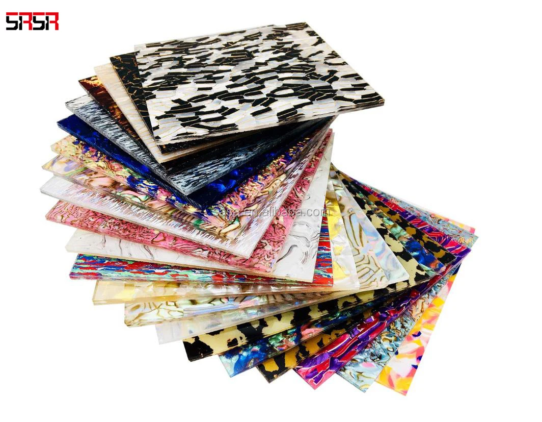 Acrylic Plastic Sheets - Tortoise Shell Celluloid