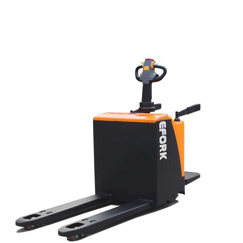 2 Ton Electric Stand Type Battery Full Electric Pallet Truck Ce ...