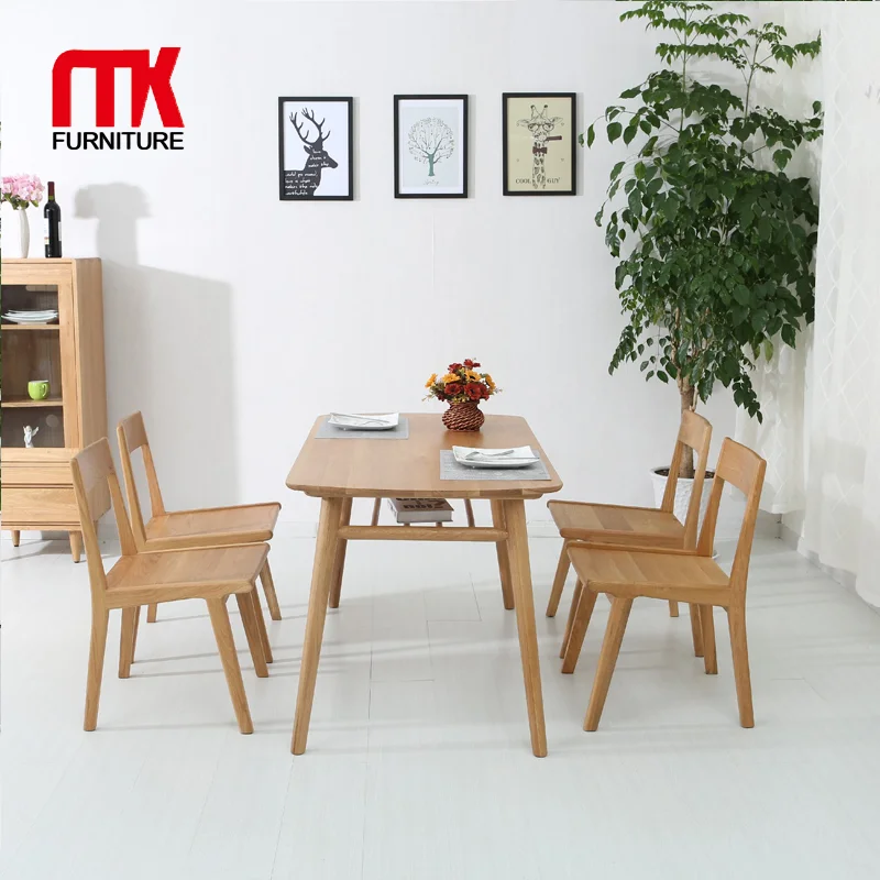 Japanese Style Wooden Dining Table Rectangle Table For Dining Room ...
