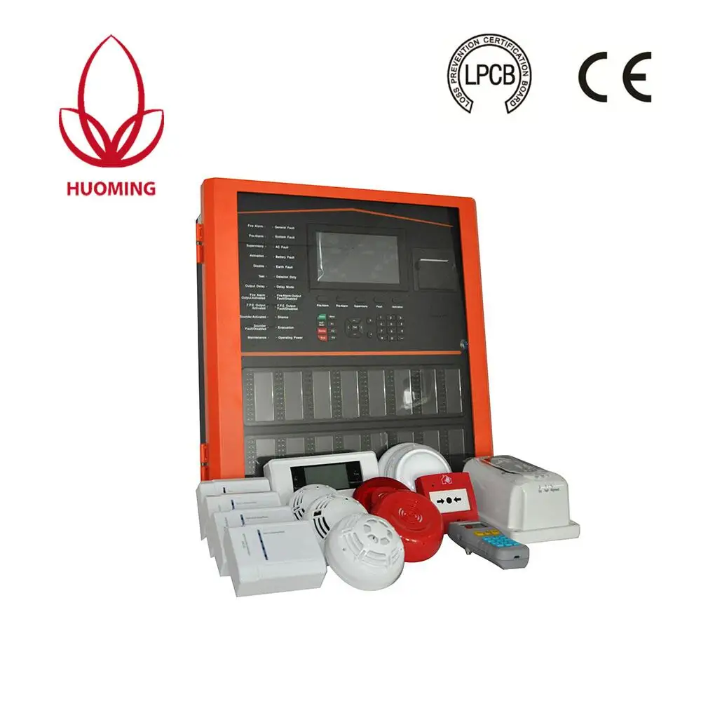 Tna Lpcb Approved Addressable Fire Alarm Control System Complete Fire Alarm System Connect Smoke ...
