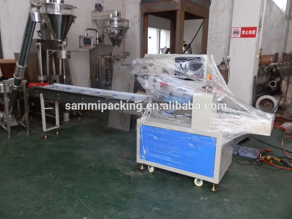 Full Automatic Hot Sealing Horizontal Wrapping Machine Flow Pack ...