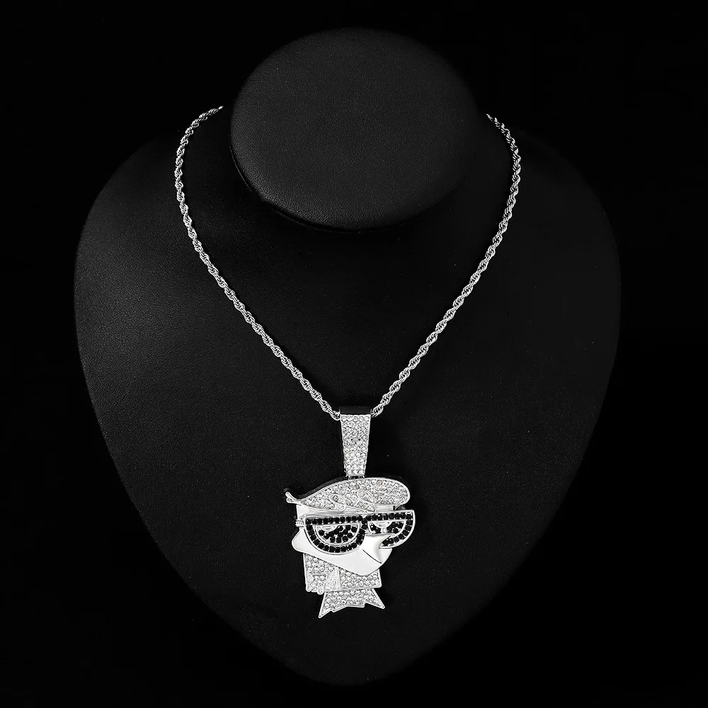 Cross-Border Hip-Hop Queen Portrait Necklace Fashion Jewelry for Men ...