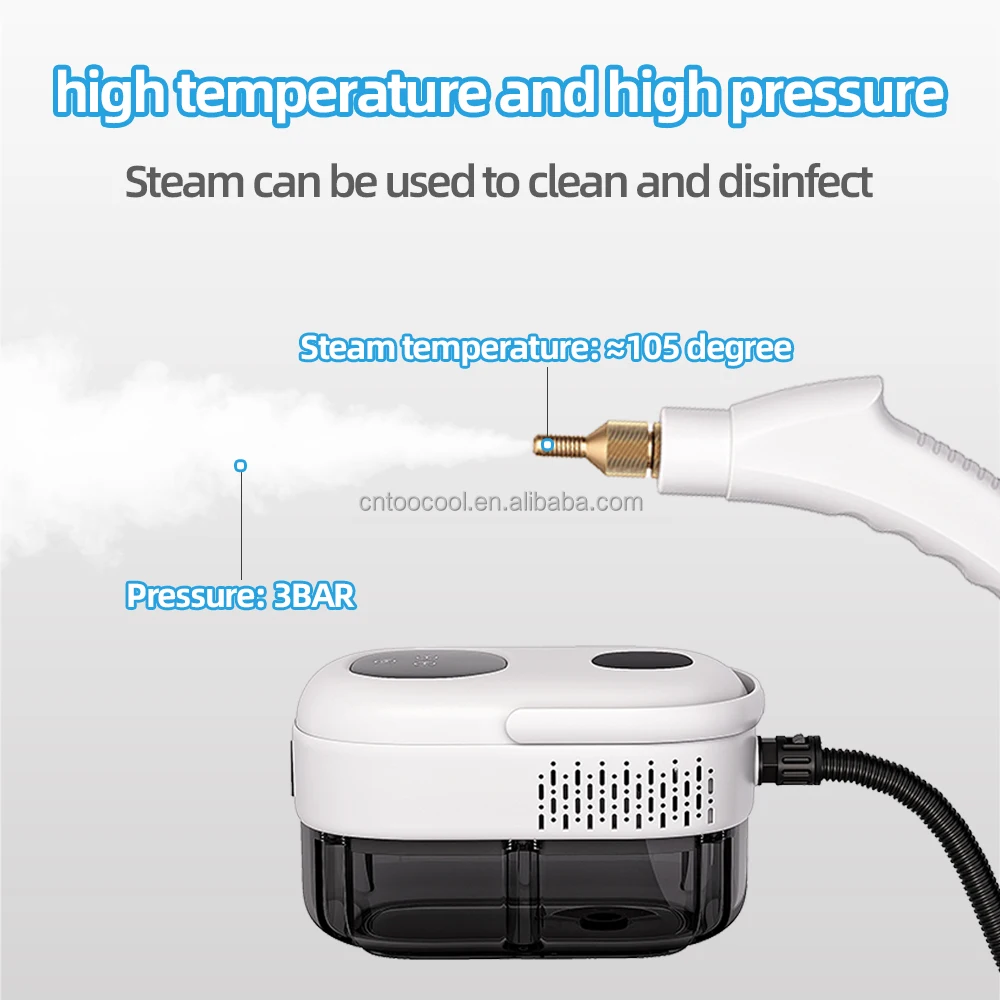 2024 New Innovation Handheld Steam Vacuum Cleaner Kitchen Steam ...