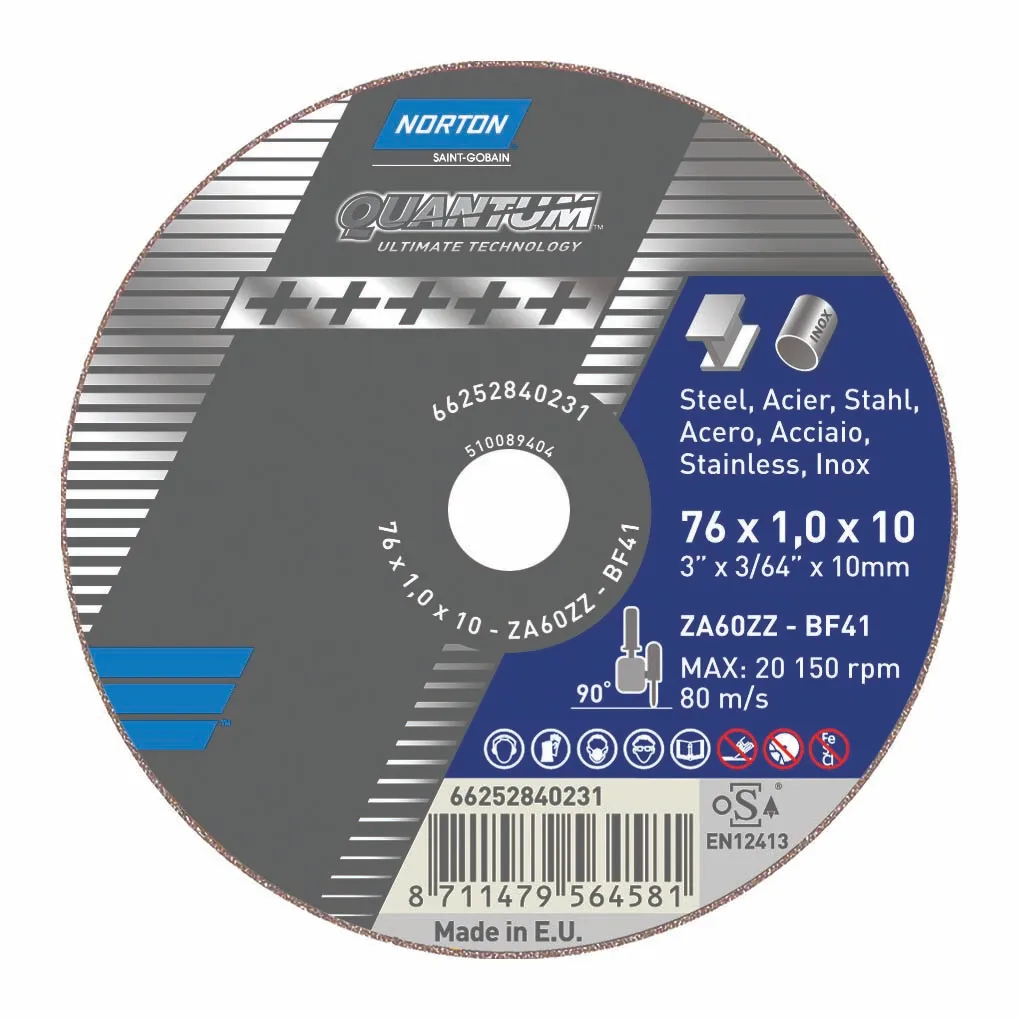 Cutting Discs Reinforced For Steel And Stainless Steel 50mm 115mm 125mm ...