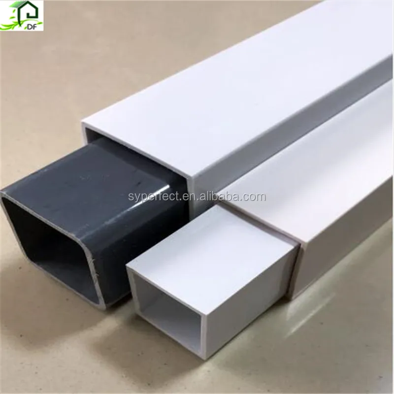 Square Plastic Rigid Pipe PVC Tube| Alibaba.com