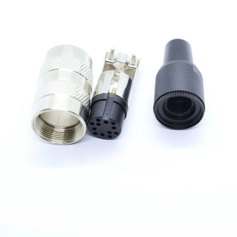 M16 Connector Molded 8pin Circular 12p Waterproof Connector - Buy M16 ...