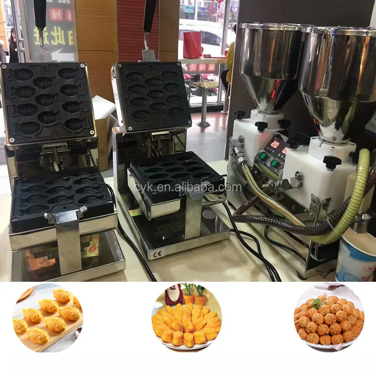 New Style Electric Automatic Mini Manju Fun Cake Machine