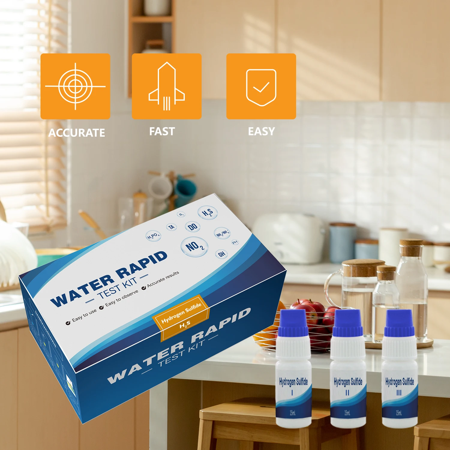 Water Quality Testing Reagent - Aquaculture Hydrogen Sulfide Reagent ...