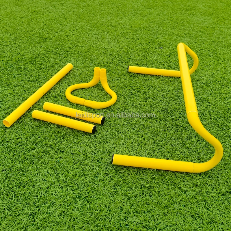Folding Hurdle Stand Agile Hurdle Jumping Elevated Detachable Hurdle Football Training Equipment ...