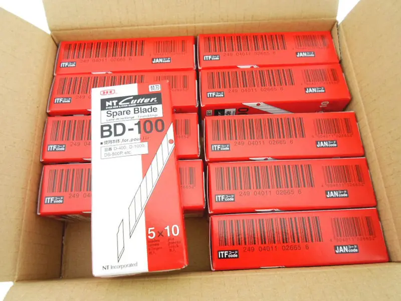 Original Nt Cutter Spare Blade Bd-100 Japan Blades Cutter - Buy Japan ...