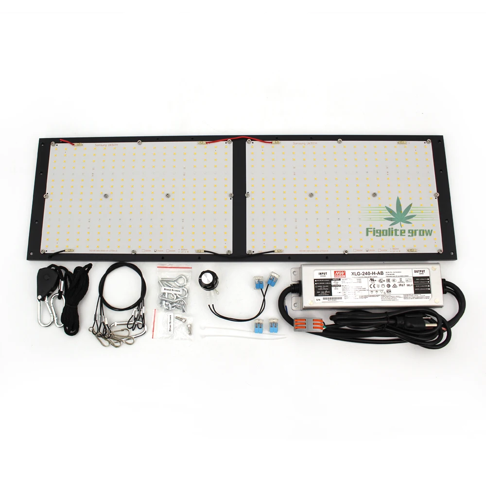 Figolite 出口品质 LM301H 288 植物灯 量子板 240W 全光谱-阿里巴巴