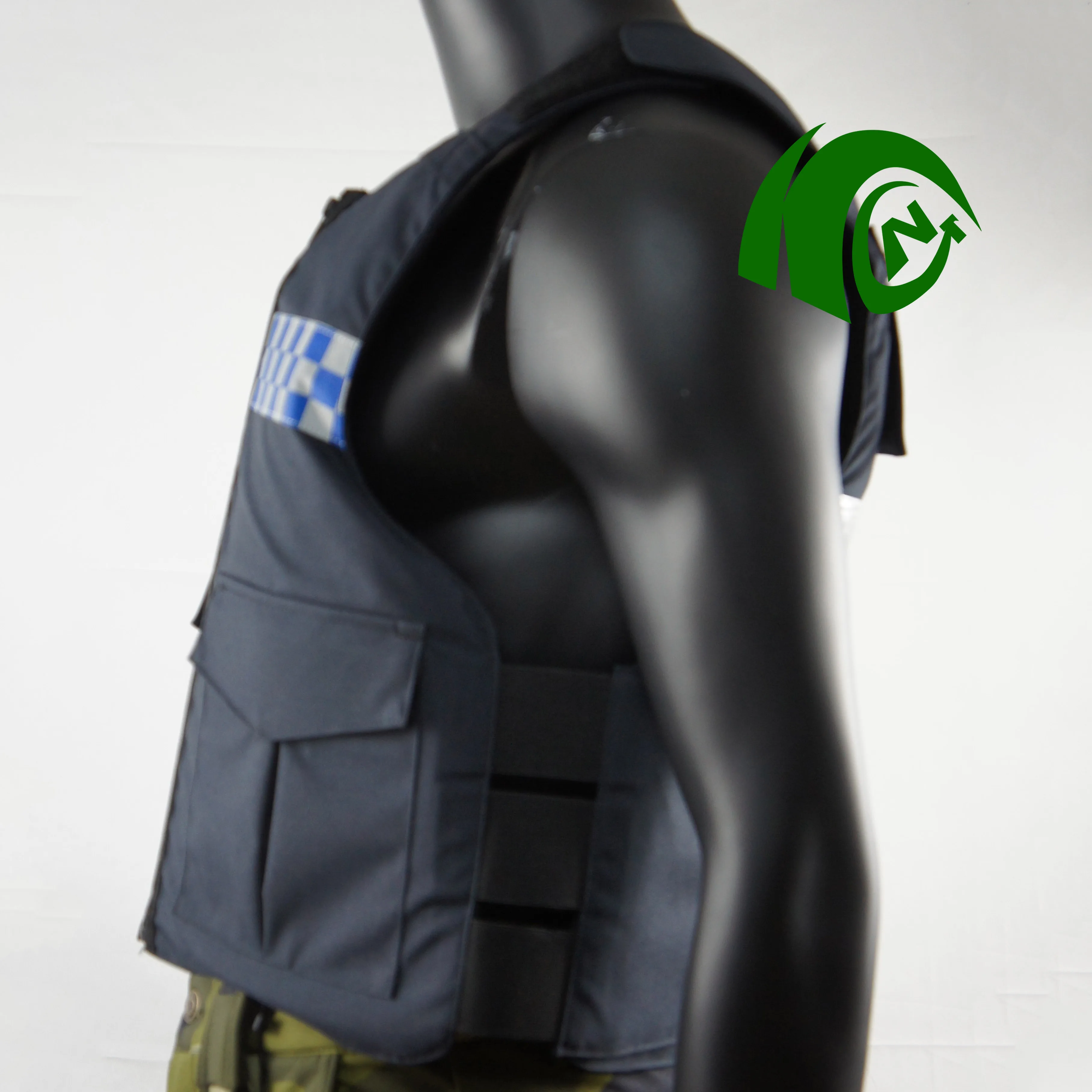 Zipper Reflective Police Bulletrpoof Vest Combat Vest Bullet Proof ...