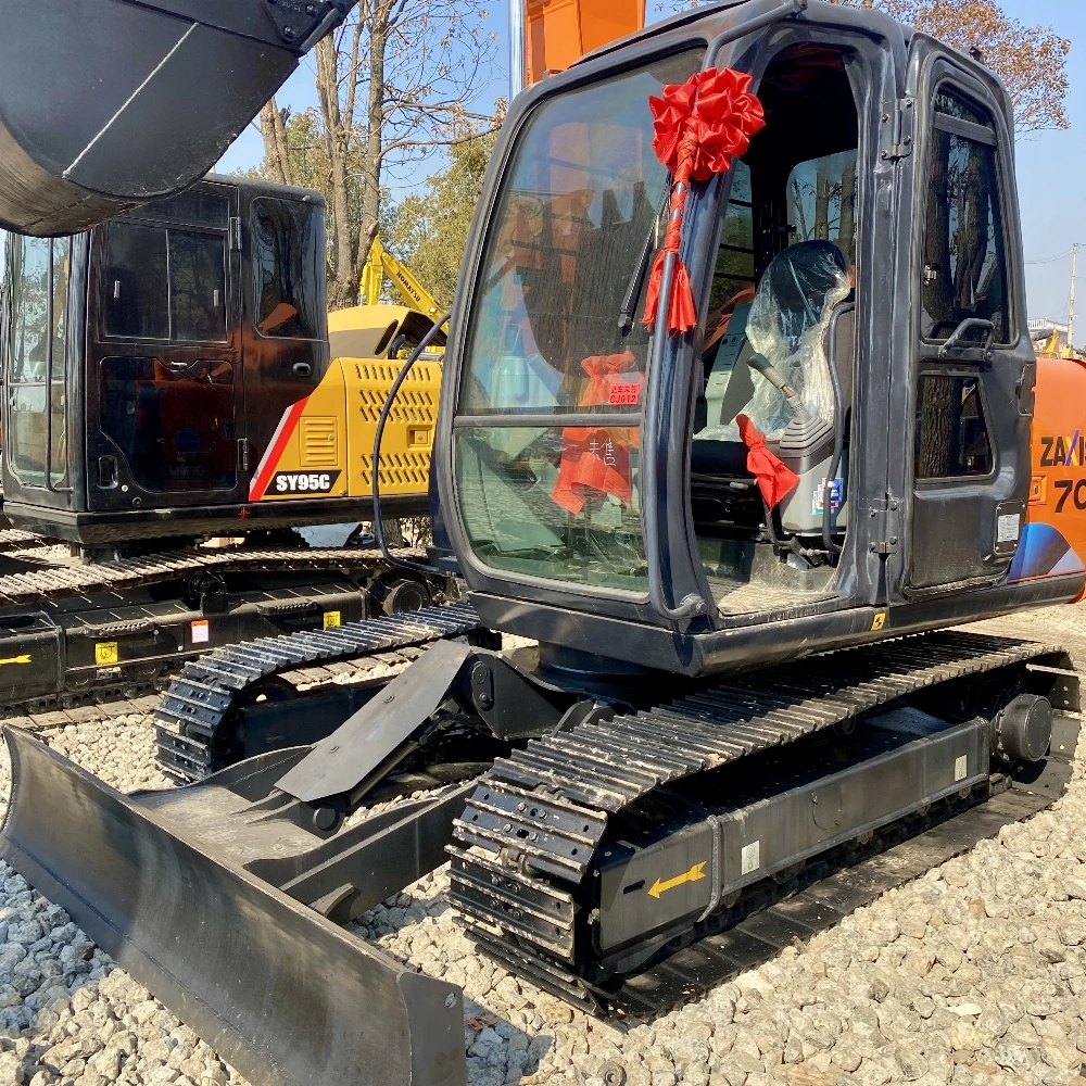 Japan Imported Hitachi Excavator Zx70 Original Machine 7ton Hydraulic ...