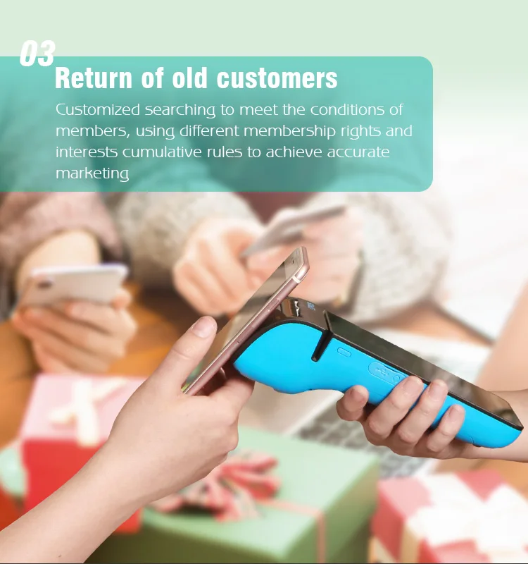 Smart Pos Android Handheld Eft Pos Wiseasy P3 Touch Pos Terminal - Buy ...