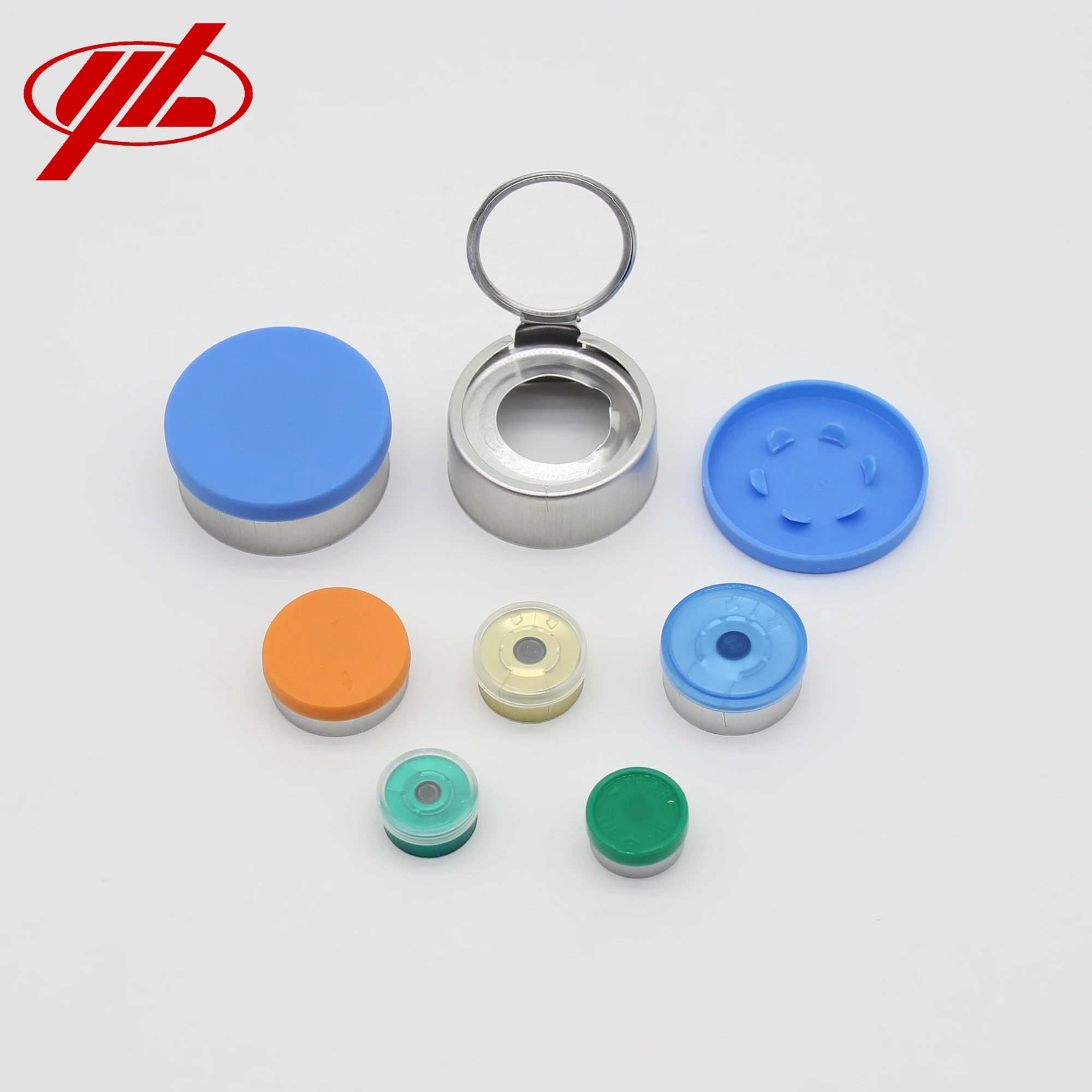 Gmp Certified 13mm 20mm 32mm Aluminum Plastic Glass Bottle Vial Flip ...