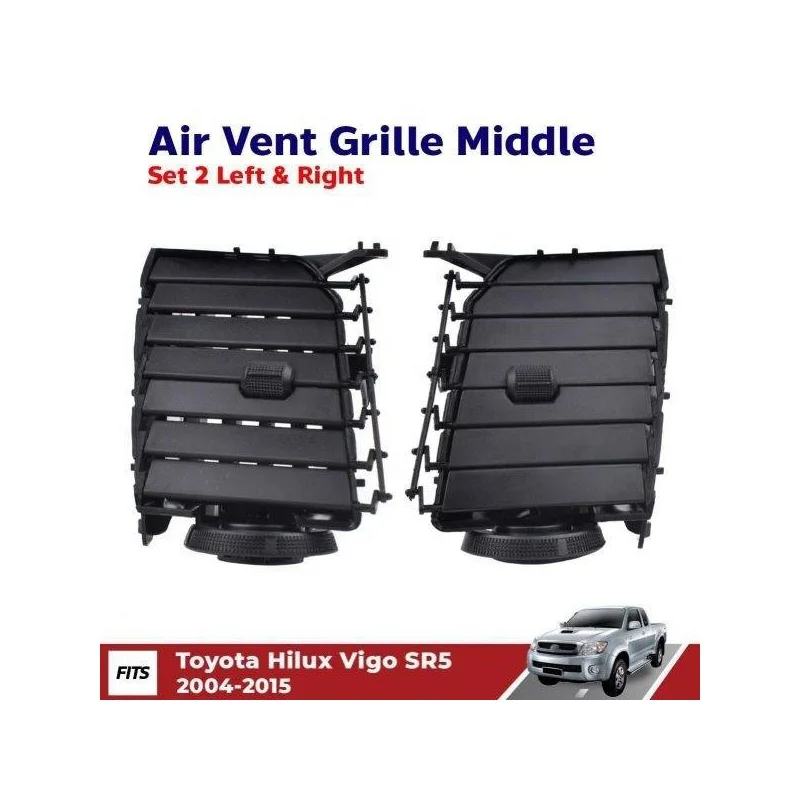 Middle Ac Air Vent Center Grille For Toyota Hilux 2004 - 2015 Vigo Sr5 ...