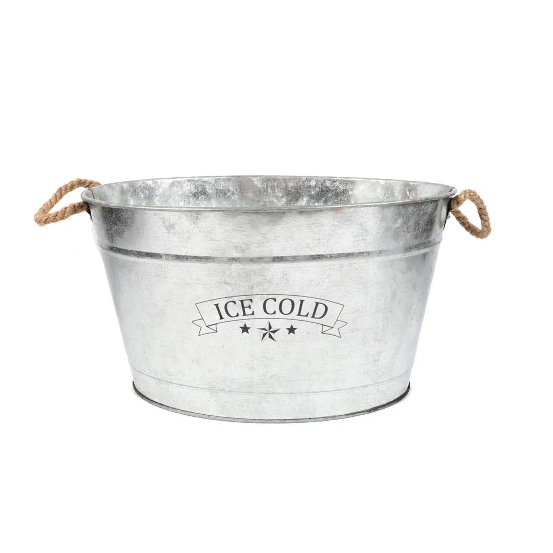 15l Pail Metal Bucket Heavy Duty Galvanised Steel Buckets European ...