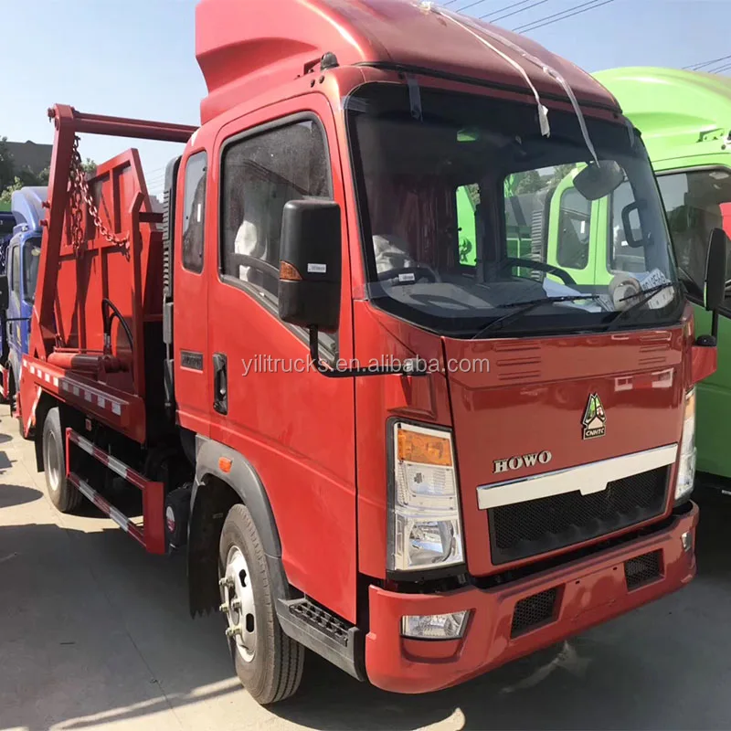 DONGFENG CAPTAIN 4x4 RHD 5m3 8m3 Detachable Container Garbage Collector ...