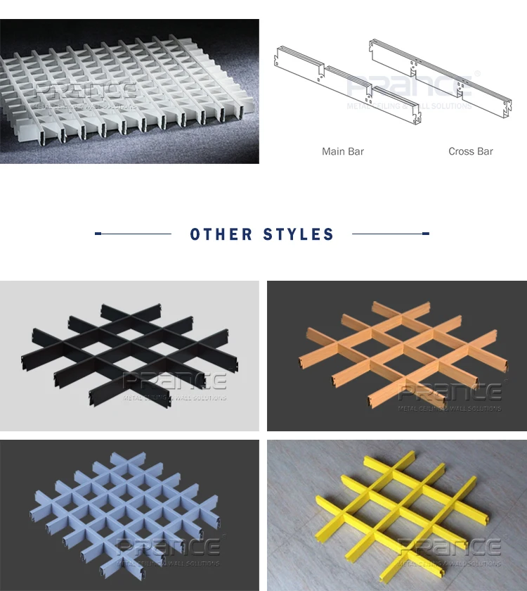 Aluminum Ceiling Open Grid System - Durable & Stylish