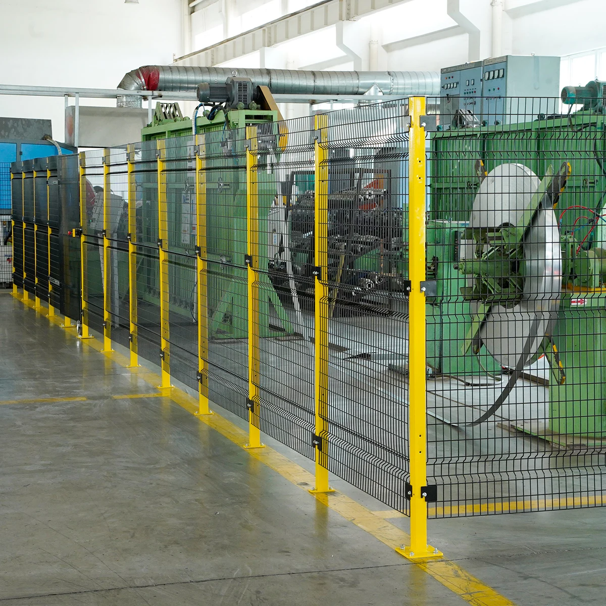 Metaltec Cnc Machine And Robot Safety Guarding Fence Panel And Post ...