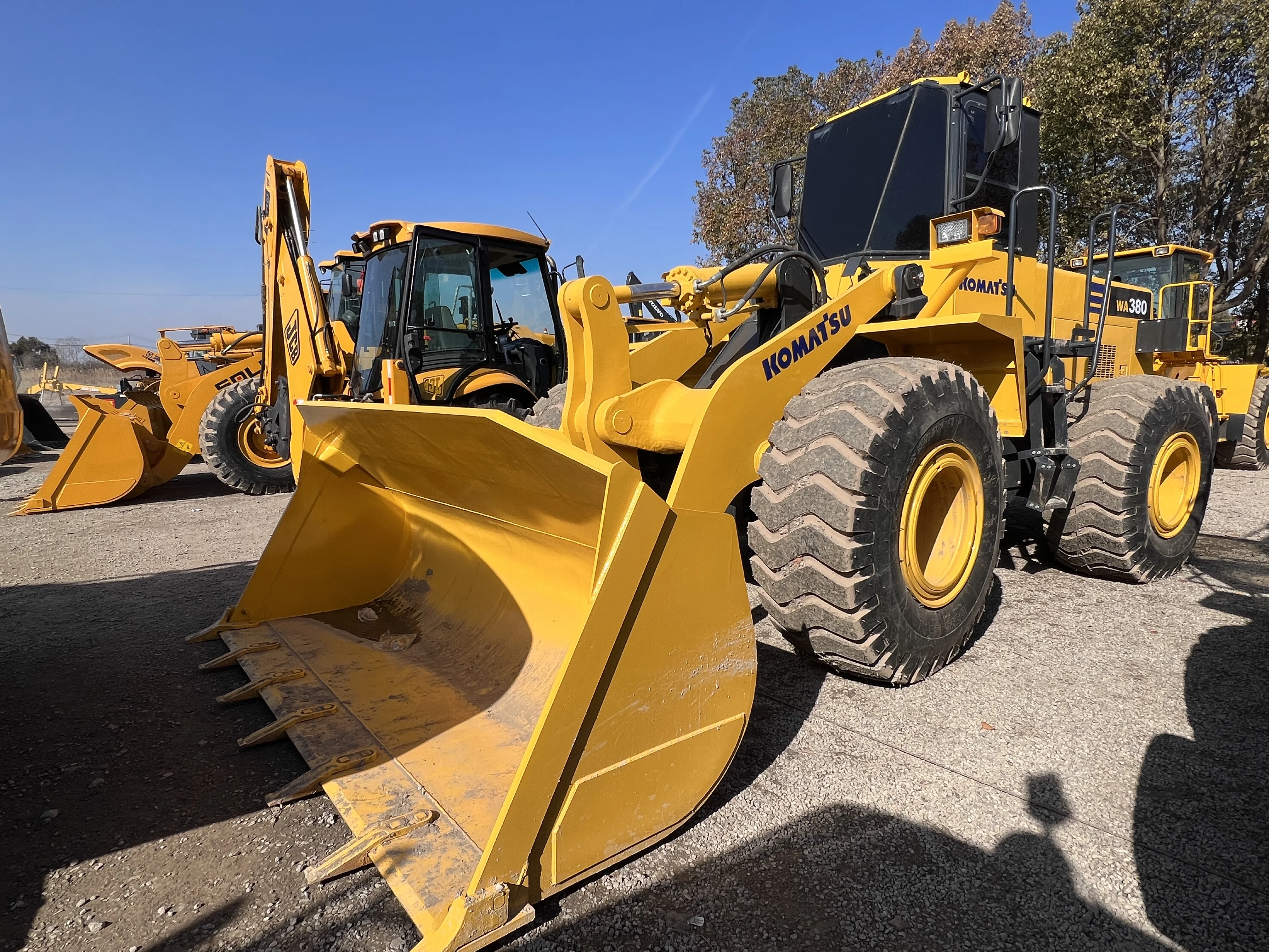 Used Japan Komatsu Wa380 Wheel Loader Used Payloader Used Front Loaders ...