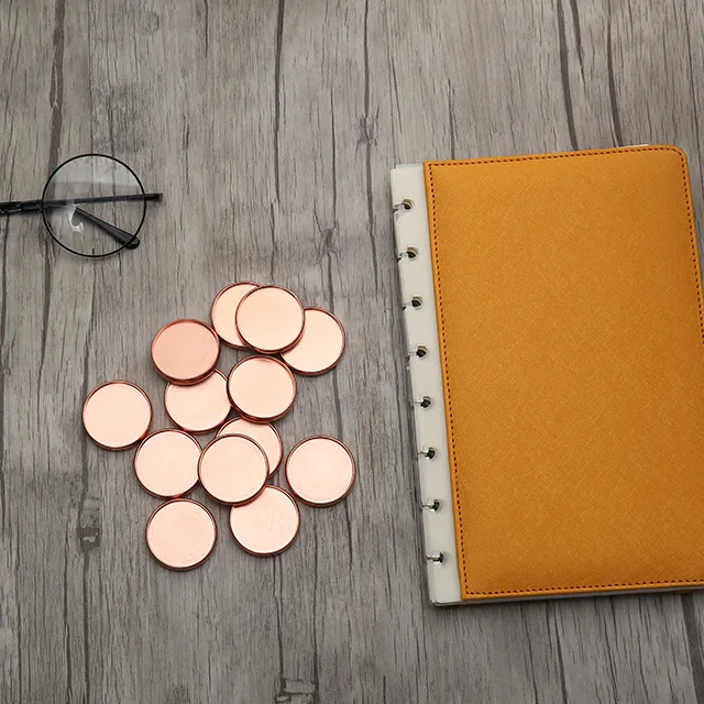 Disc Bound Planner Diary Notebooks in Leather Soft Cover