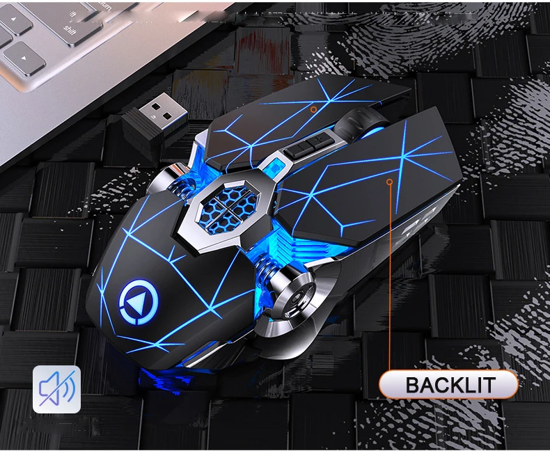 A7 Mouse - Ultimate Gaming Mouse with Rechargeable Battery