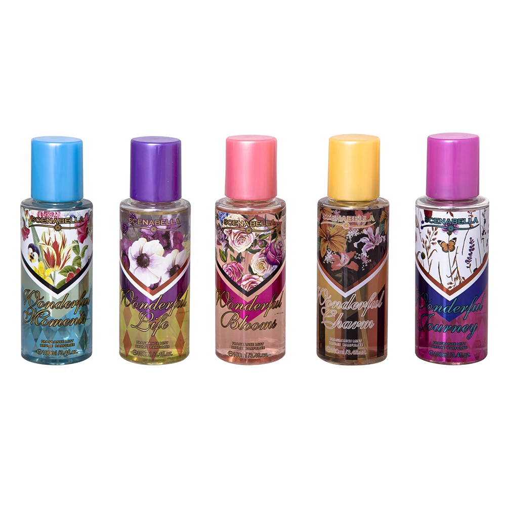 Hot Selling Fine Fragrance Mixed Travel Size Body Mist Spray Perfume ...