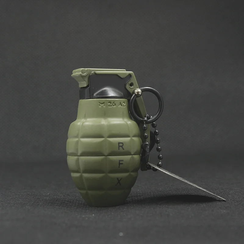 Wholesale Modern Small Metal Grenade Keychain ZL818B 819B 820B