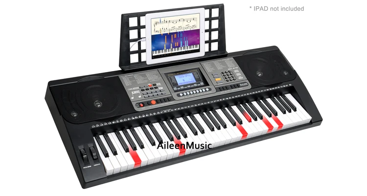 61 Keys Lighting Electronic Keyboard (EK61224) - 128tones