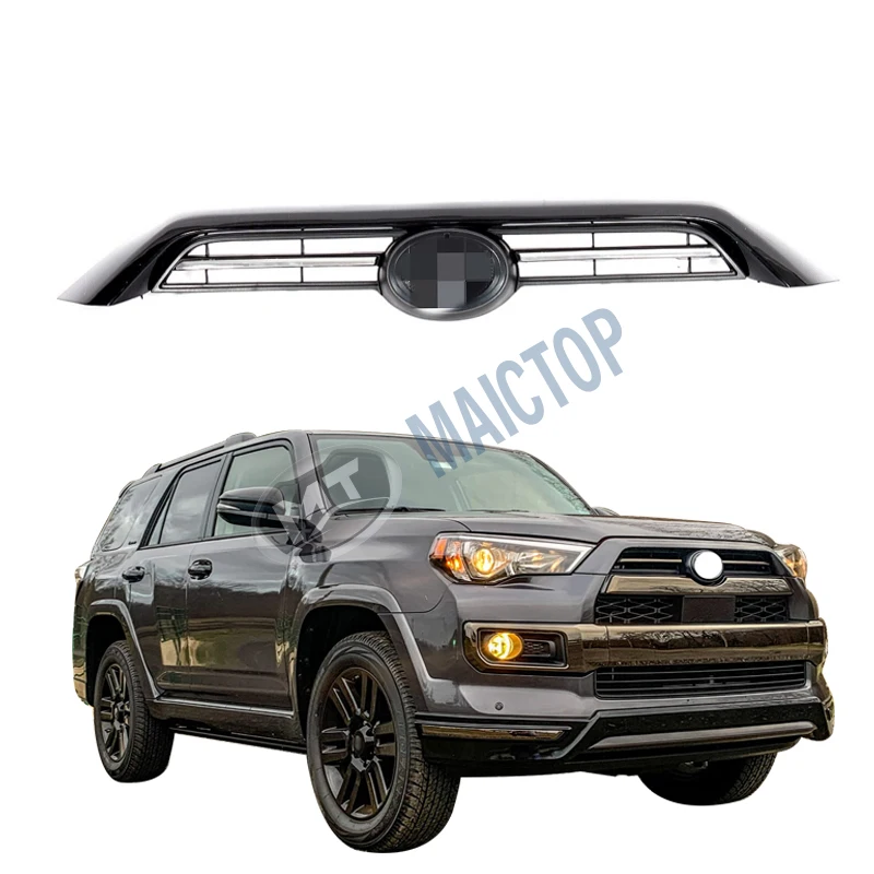 Maictop Car Abs Plastic Front Bumper Grille Upper Radiator Grills for ...