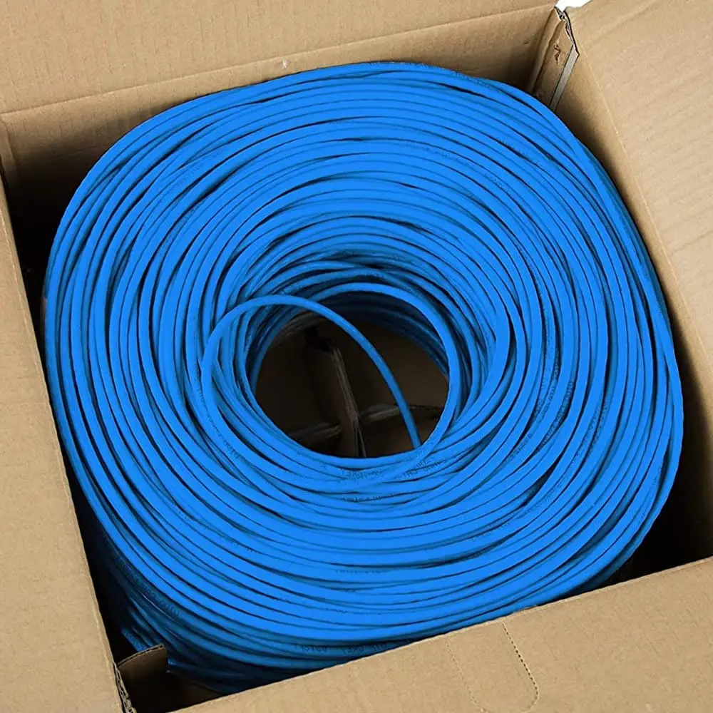 Ul Certificate Pvc 8 Core 4 Pair Cat 6 Pure Copper 500m 305m Utp Cat6 ...