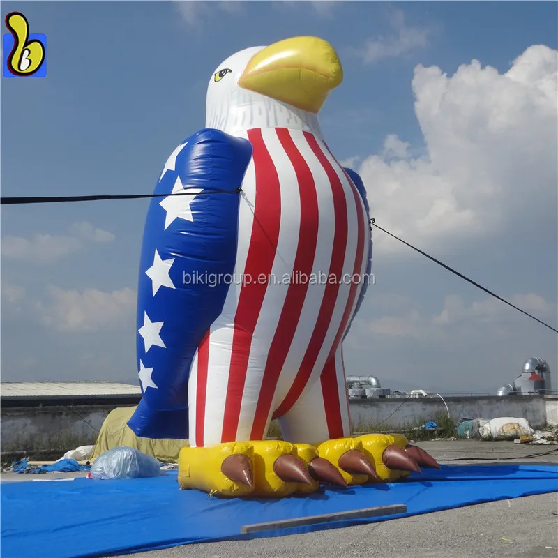 20ft Tall Inflatable Eagle Balloon,Inflatable American Flag Eagle ...