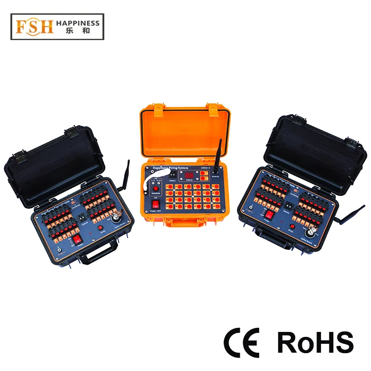 Wireless Fireworks System - 48 Cues Remote Control Firing