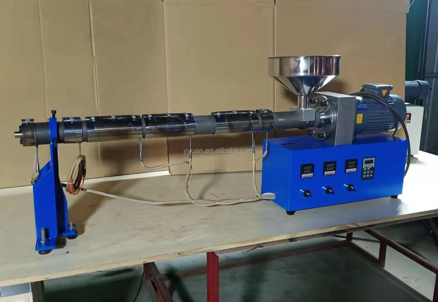 Long Ld Sj25 Solo Single Screw Plastic Small Lab Extruder Screw ...