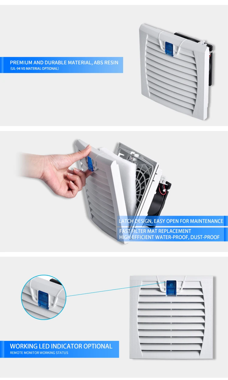 High-Quality Electrical Panel Cooling Enclosure with Louver Ventilation ...