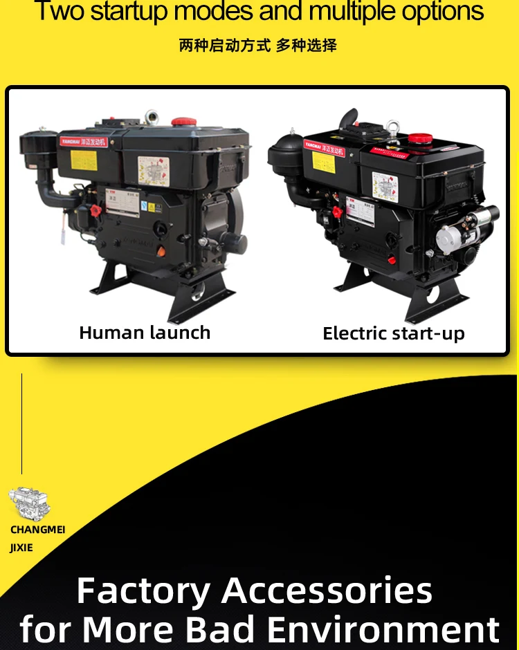 22 HP Diesel Engine - High Quality Single Cylinder Power