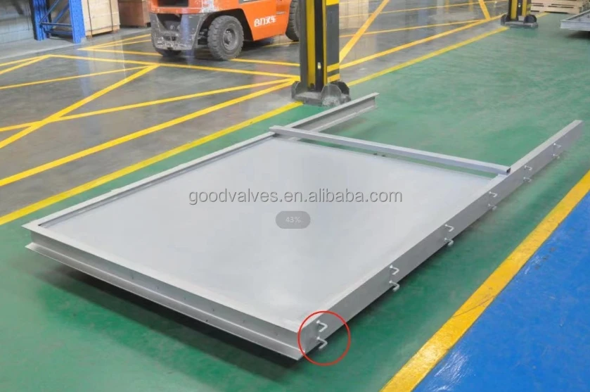 Galvanized/WCB/stainless Steel Sluice Gate Penstock Sluice Gate Valve ...