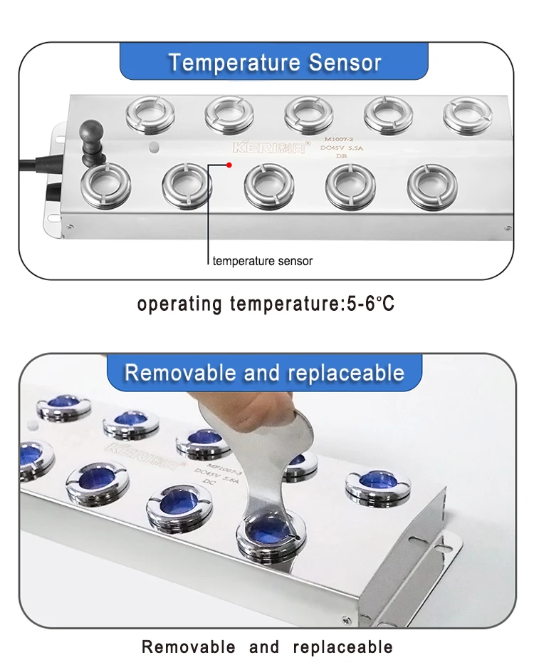 KERI M1007-2 7L/h Ultrasonic Cool Mist Humidifier for Restaurants ...