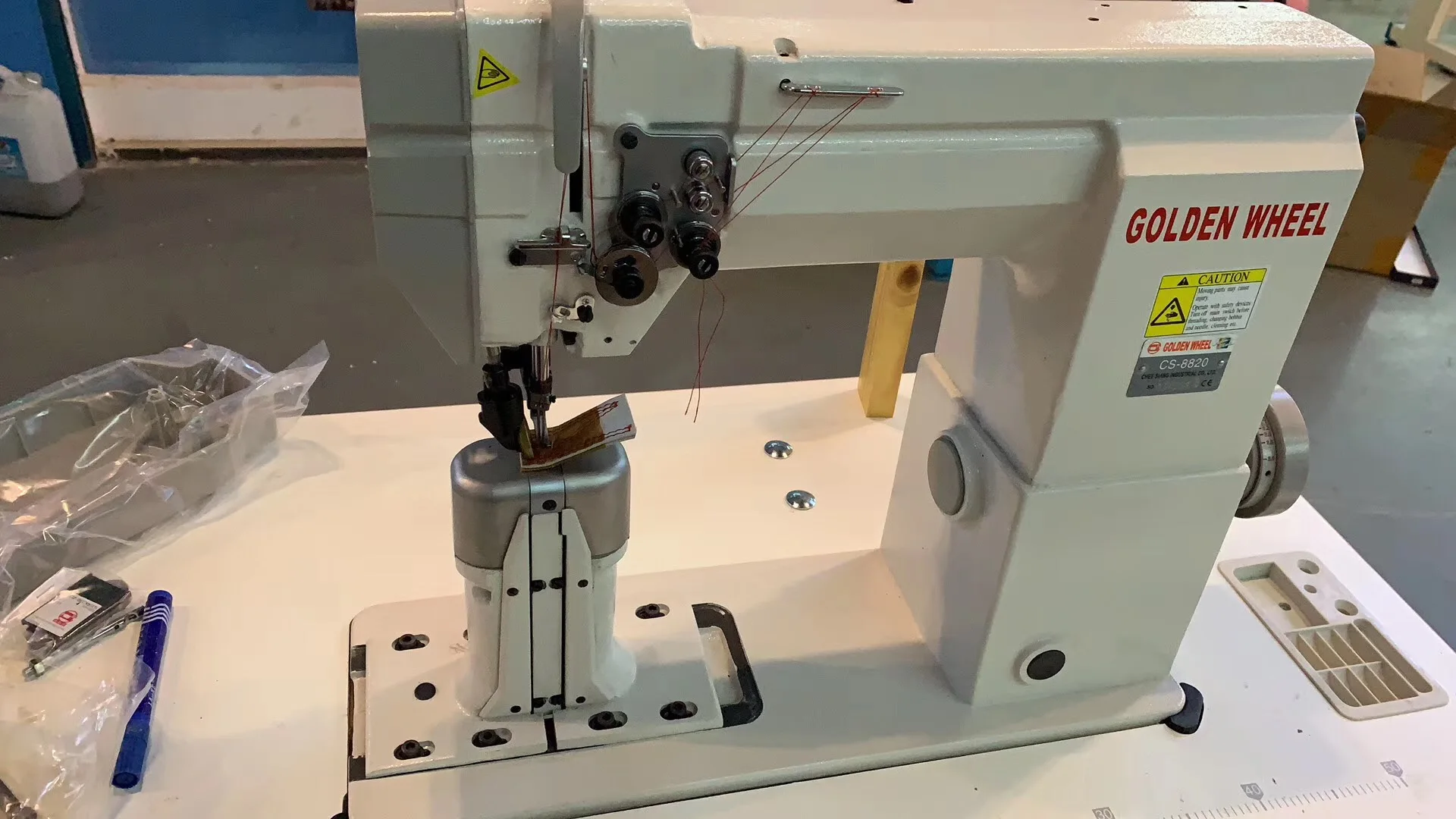 High Quality Golden Wheel Cs 8365 Single Needle Unison Feed High ...