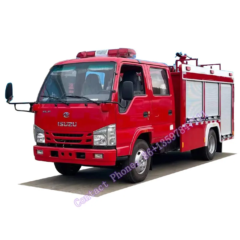 多功能消防车ap50f3消防车4x2五十铃手动柴油3cbm 3吨3000l卡车max红色消防坦克 - Buy 消防车,日本消防车,标准消防车尺寸 Product on Alibaba.com