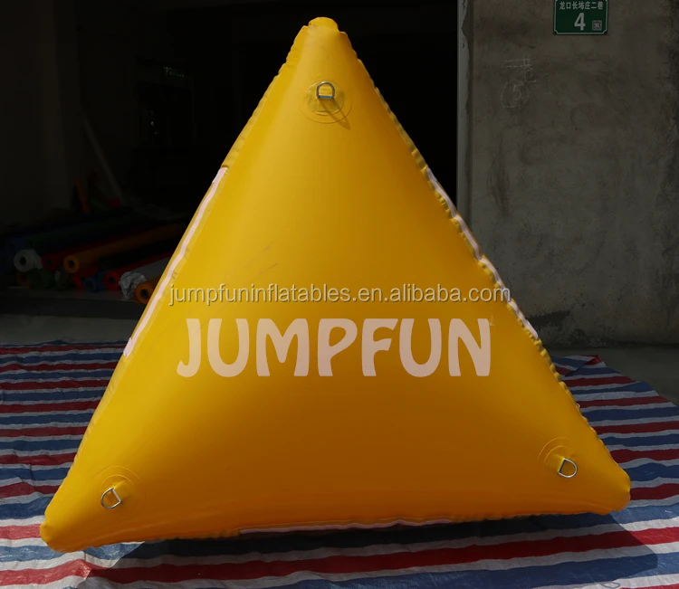Customized Inflatable Float Trigonal Pvc Buoy For Sale 200cm Tall ...
