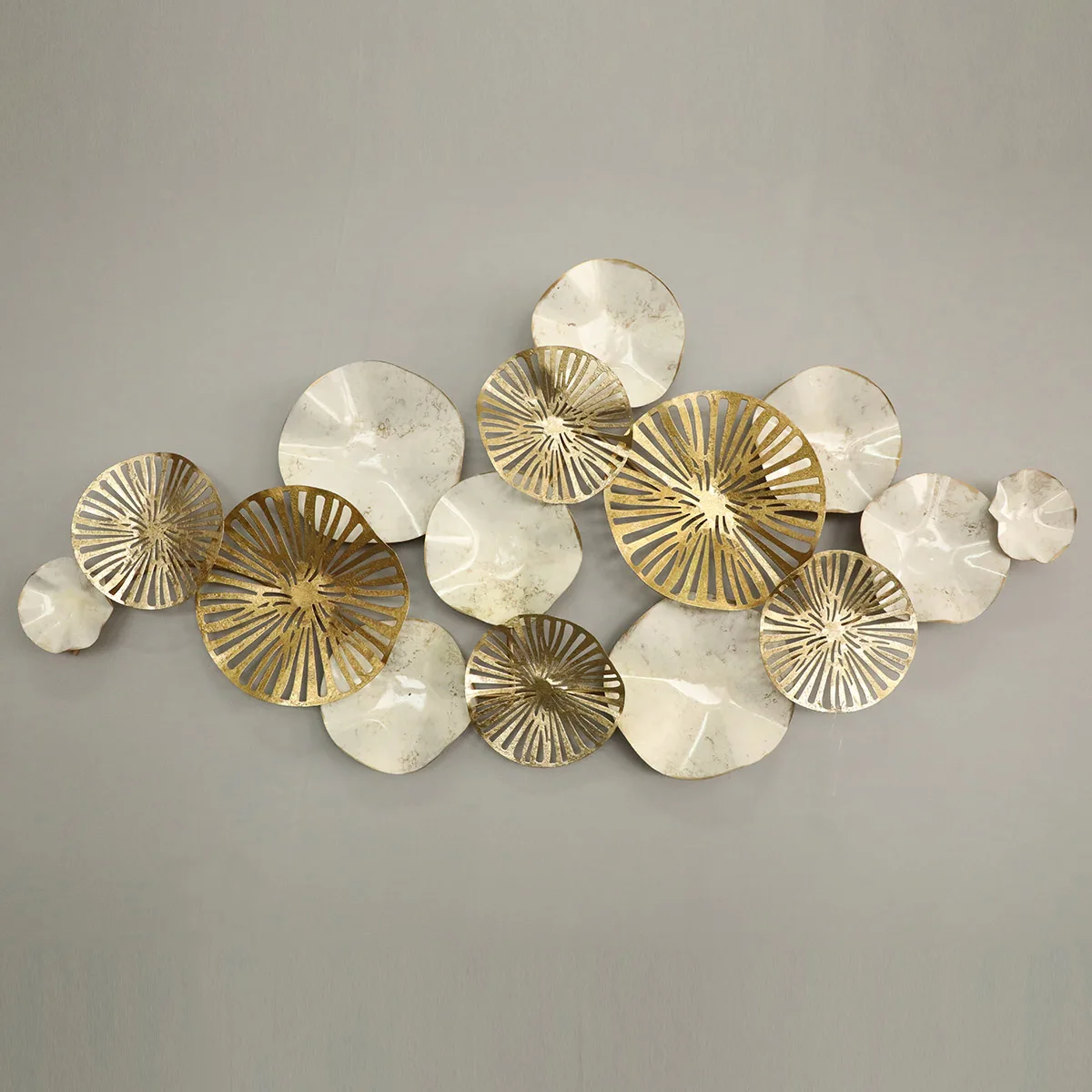 Art Flower Iron Metal Decoration Items for Living Room